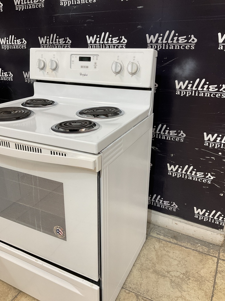 Whirlpool Used Electric Stove 220volts 40 50 AMP 30inches no cord